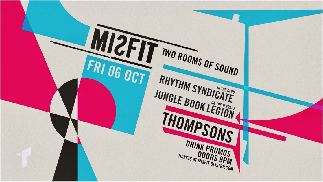 MISFIT ft. RHYTHM SYNDICATE // JUNGLE BOOK LEGION at Thompsons Garage ...