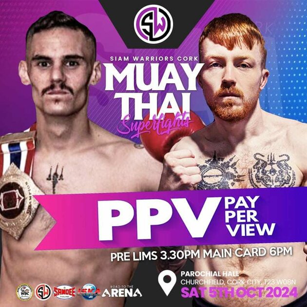 Siam Warrrors Superfights: Toby Smith vs Dylan Meagher Live Stream on ...