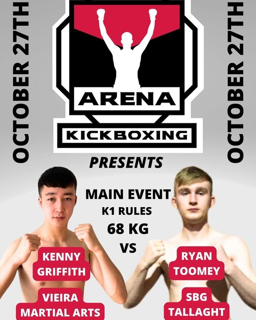 Arena Kickboxing 5 Live Stream on Sun 27 Oct 2024 | glistrr