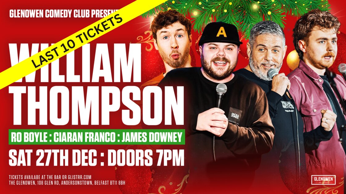 🎅 LAST 10 TICKETS: Glenowen Christmas Comedy Club // Doors 7pm - Show ...