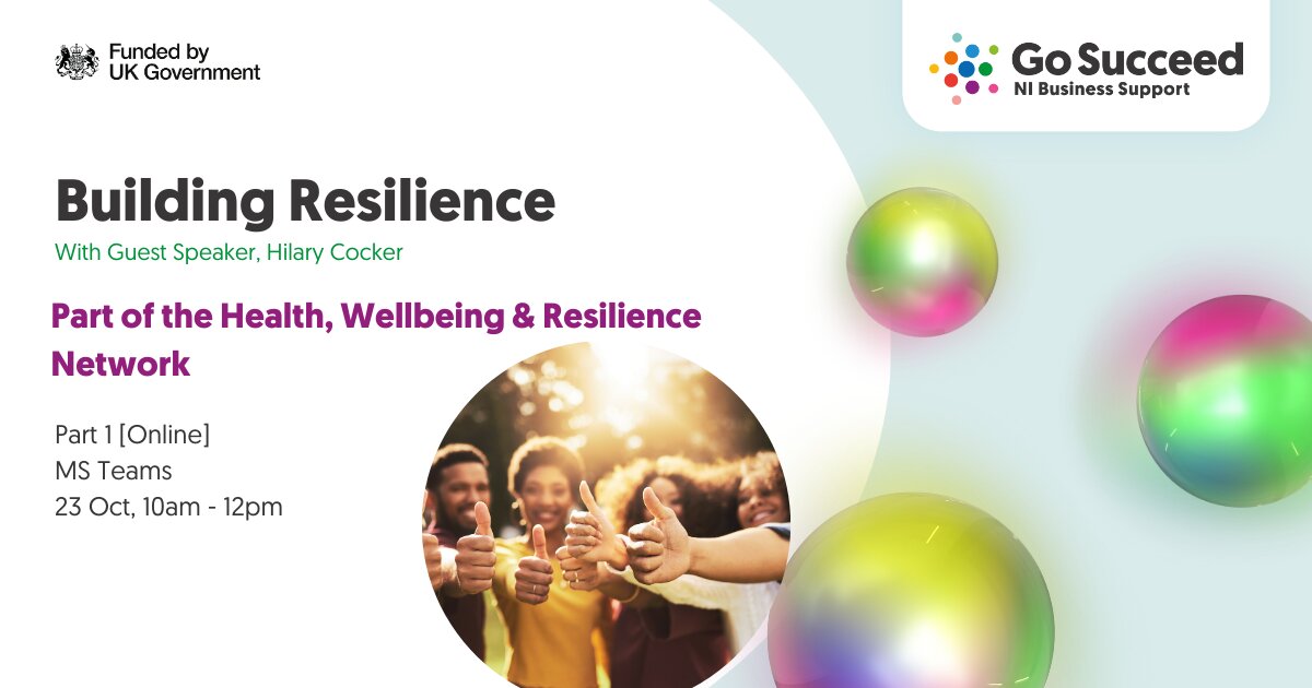 Health, Wellbeing & Resilience Network: Part 1 Building Resilience Live ...
