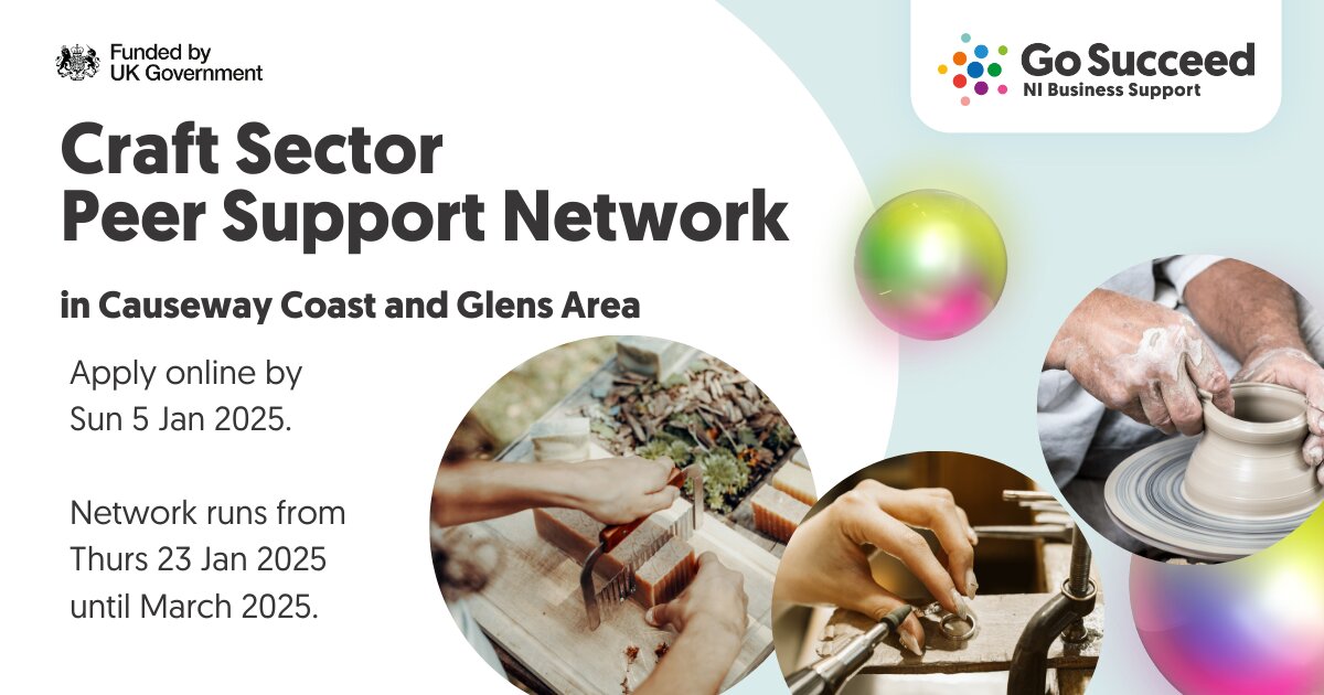 Craft Sector Peer Support Network - Apply to Join by Sunday 5th Jan ...