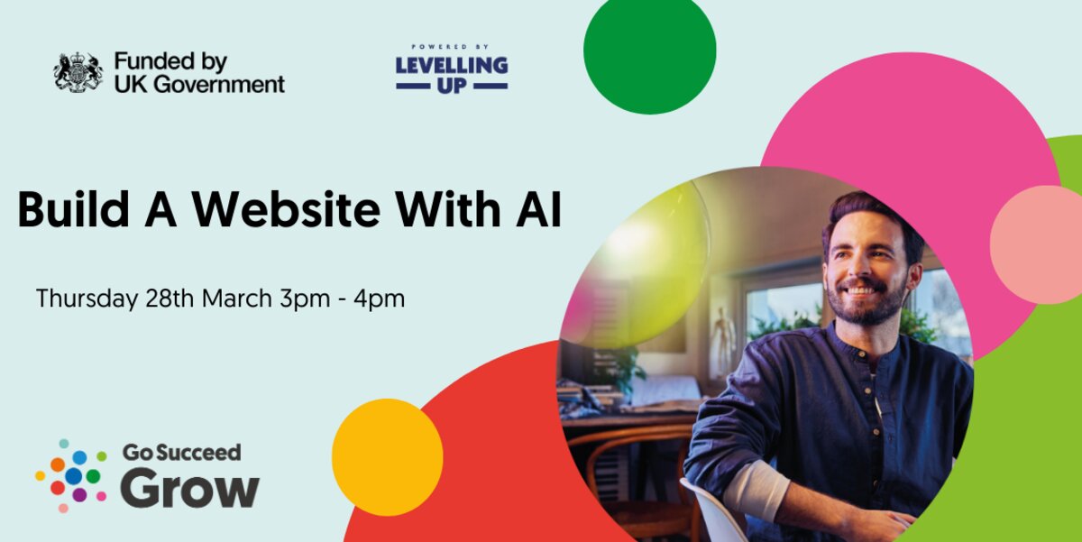 Digital Blitz: Build a Website with AI Live Stream on Thu 28 Mar | glistrr