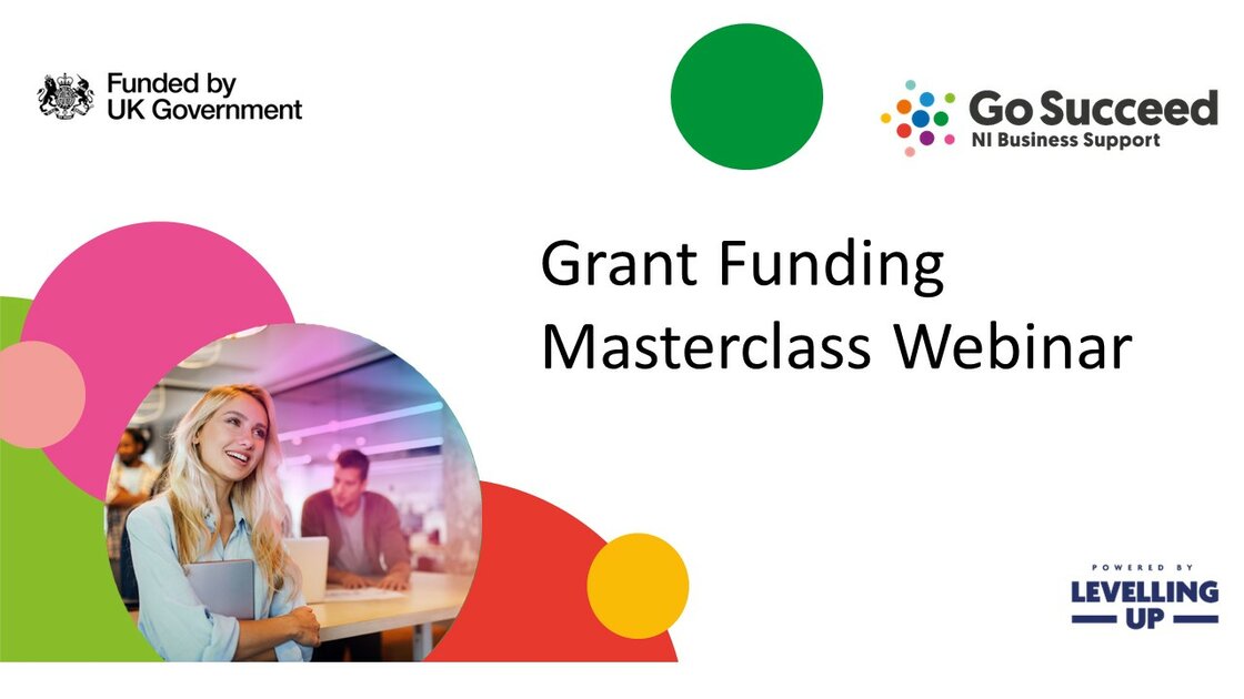 Grant Funding Masterclass Webinar Live Stream on Thu 18 Jan 2024 | glistrr